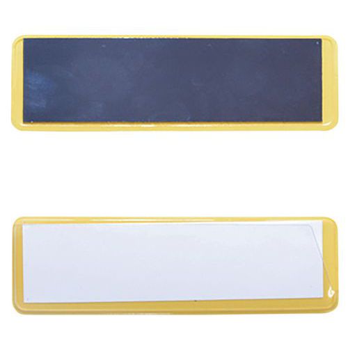 Porte-étiquette couleur adhésif ou magnétique - Manutan - Manutan.be