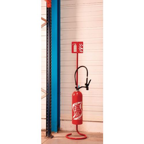 Support pour extincteurs sur pied - Manutan.be