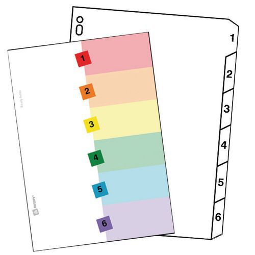 Intercalaire imprimable - Manutan.be