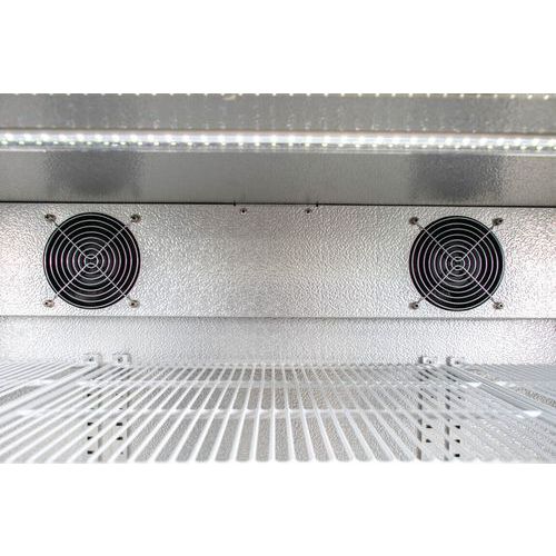 Réfrigérateur bar avec 3 portes vitrées coulissante, 330 litres Husky ...