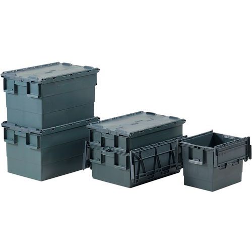 Bac de transport Integra® - Longueur 600 mm - 64 L - Manutan.be