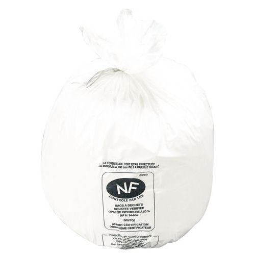 Sac-poubelle - Déchet léger - Sanitaire - 10 à 50 L - Manutan.be