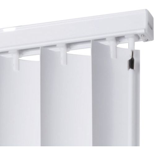 Persienne lamelles PVC 89mm Uni Blanc - Intensions - Manutan.be