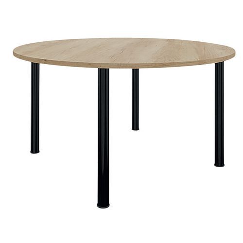 Table de réunion Astro ronde 4 pieds Ø 120 cm Buronomic - Manutan.be