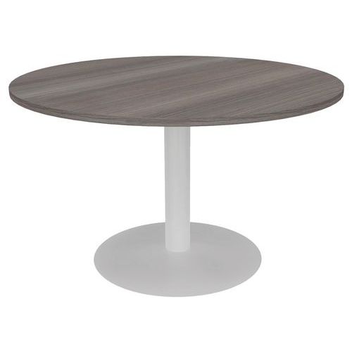 Table de réunion Astro ronde pied central Ø 100 cm - Manutan.be
