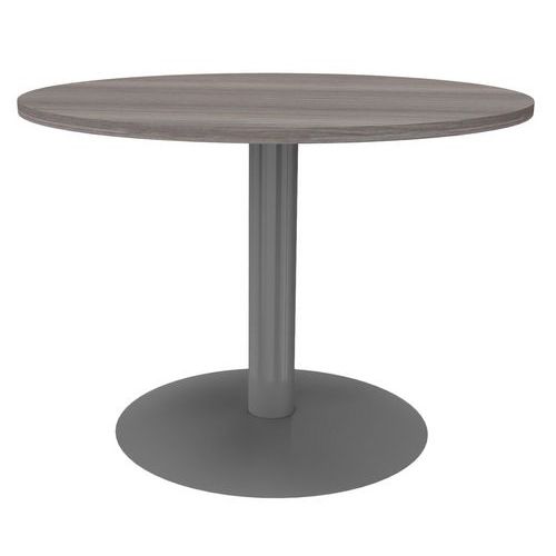 Table de réunion Astro ronde pied central Ø 120 cm - Manutan.be