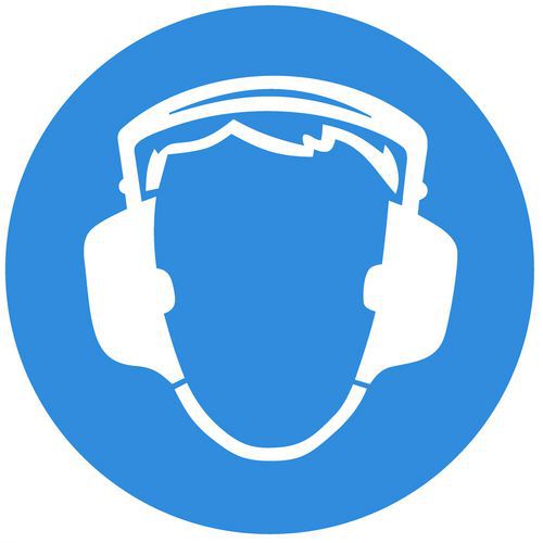 Panneau - Porter des protections auditives - Systemtext - Manutan.be