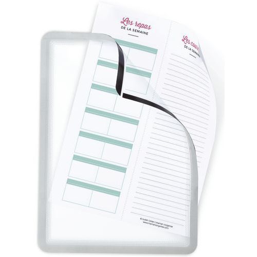 Magnetische insteekmap voor wissellijst Magneto Solo A3 - Manutan.be