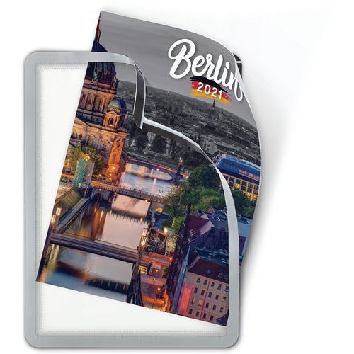 Zelfklevende insteekmap voor wissellijst Magneto A4 - Manutan.be