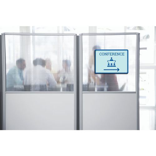 Zelfklevende insteekmap voor wissellijst Magneto A4 - Manutan.be